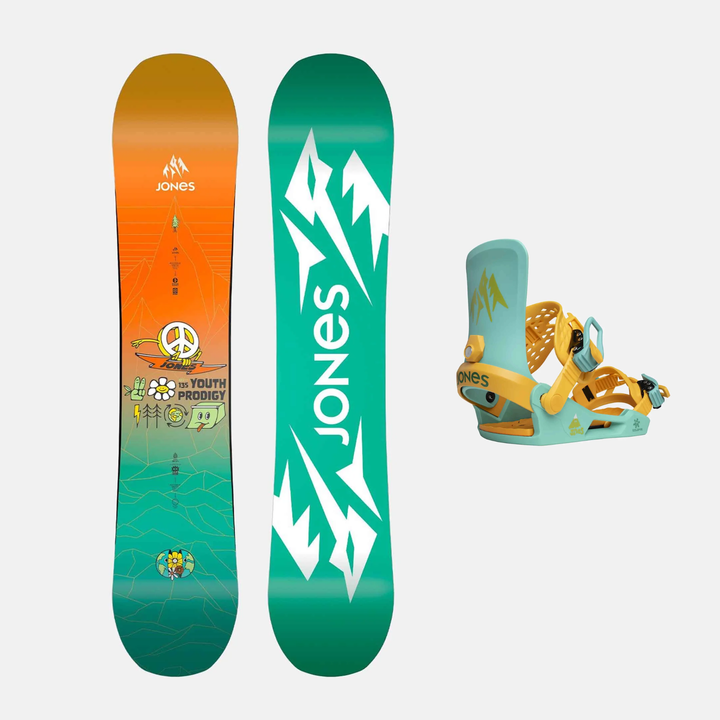 thirtytwo Middle Earth Pro Steven's LTD Bone Snowboardpaket–INLANDET.se